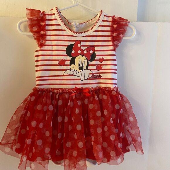 Disney | One Pieces | Disney Minnie Mouse Tutu Bodysuit 8m | Poshmark